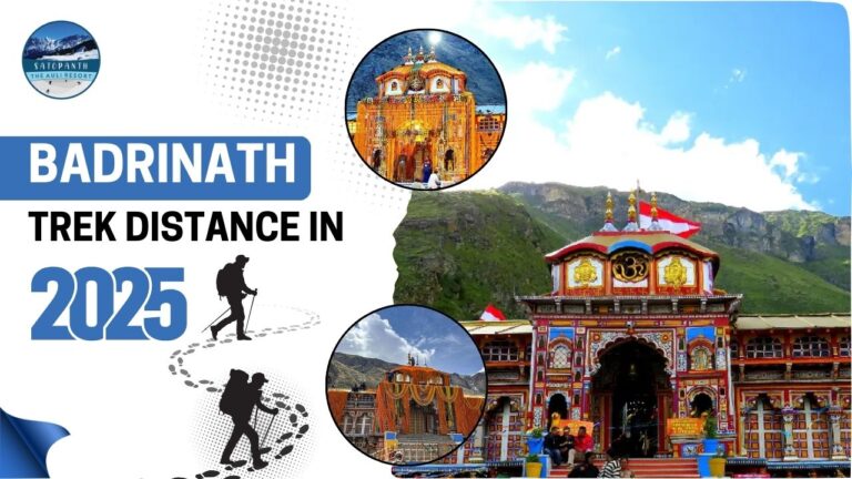 Badrinath trek distance in 2025
